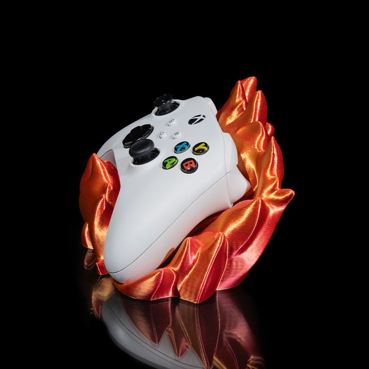 3D Printable Fire-Semblance Controller Holder by Stlflix